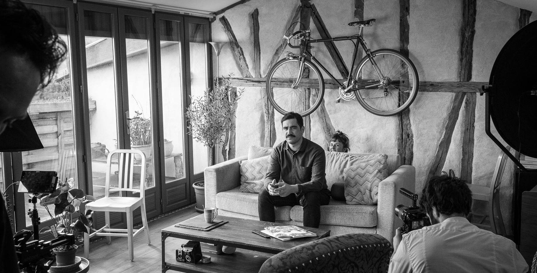 Tournage de la Pub Clic & Cycle (Backstage) - Agence Scribe